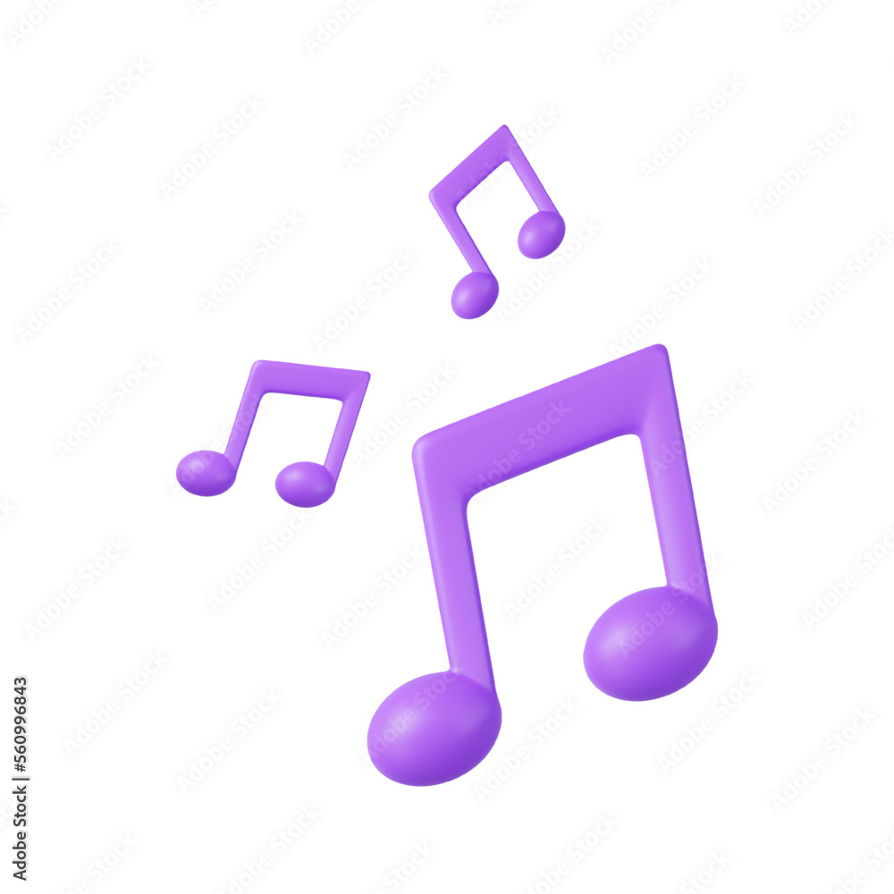 Vetor de 3d Note symbol icon. do Stock | Adobe Stock