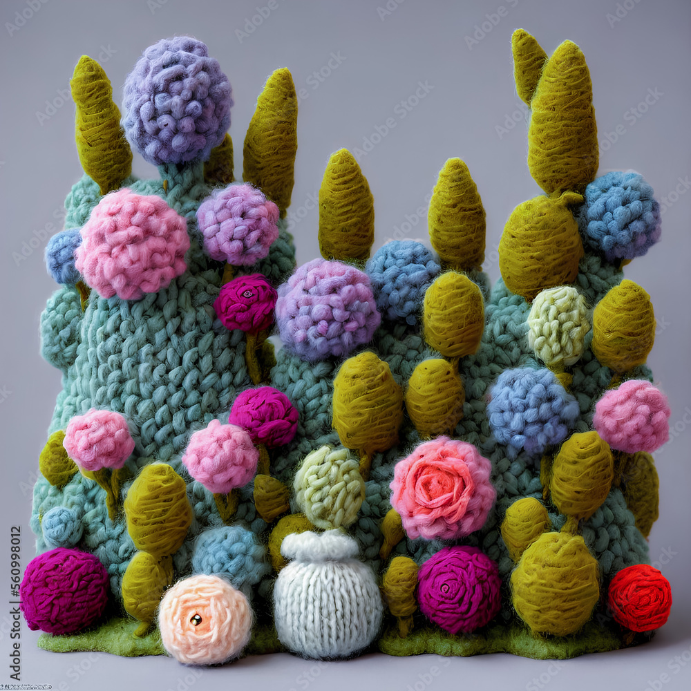 Generative AI. Handcraft inspiration from cute and colorful aesthetic ...