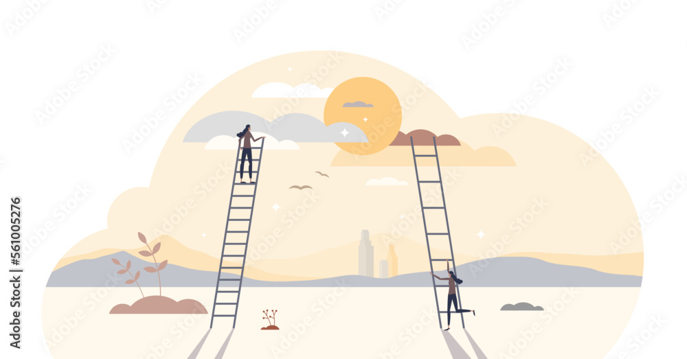 Taking small steps and be patient for big achievements tiny person ...