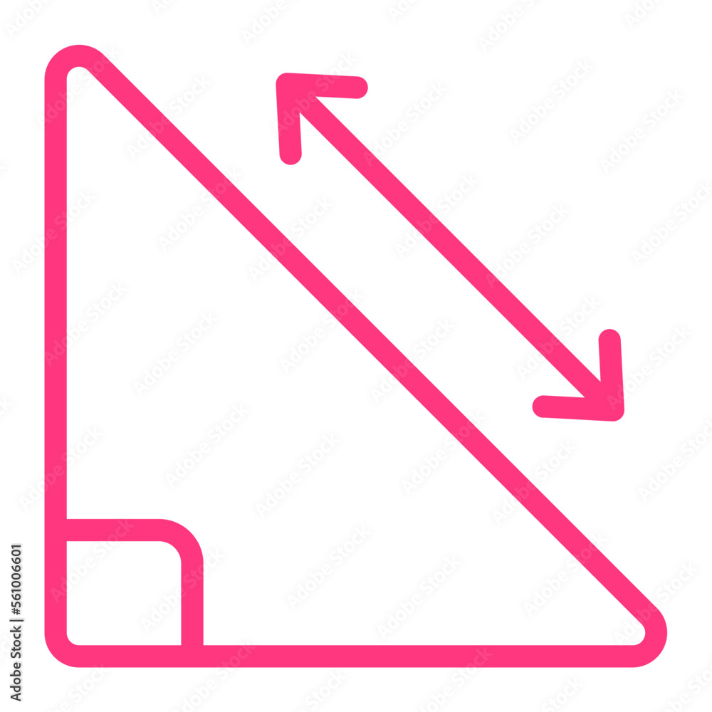 pythagoras gradient icon Stock Vector | Adobe Stock