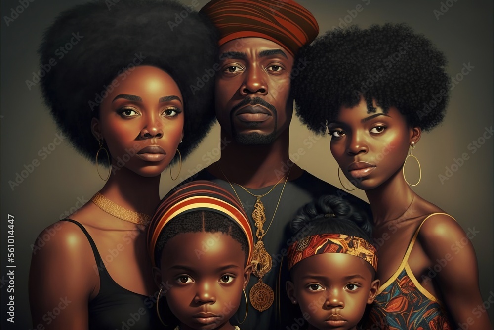 Black history month holiday celebration. Independent Strong black ...