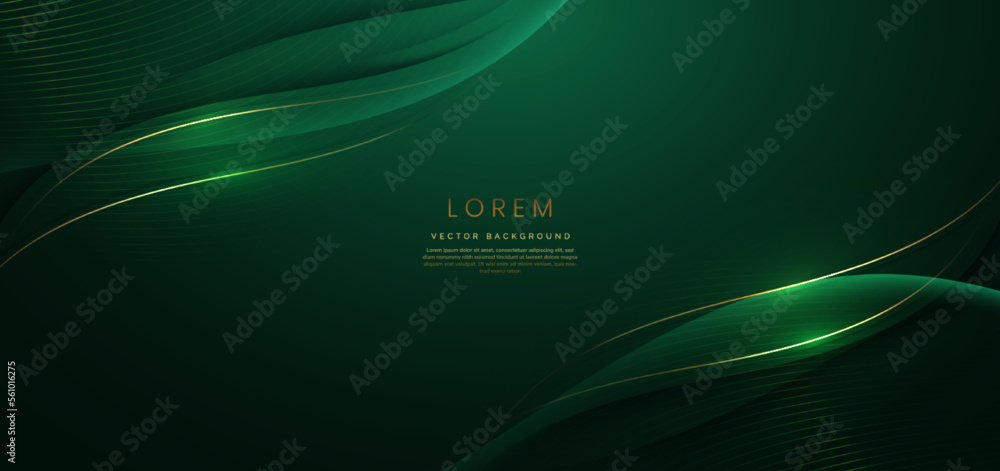 Vector Background Dark Green