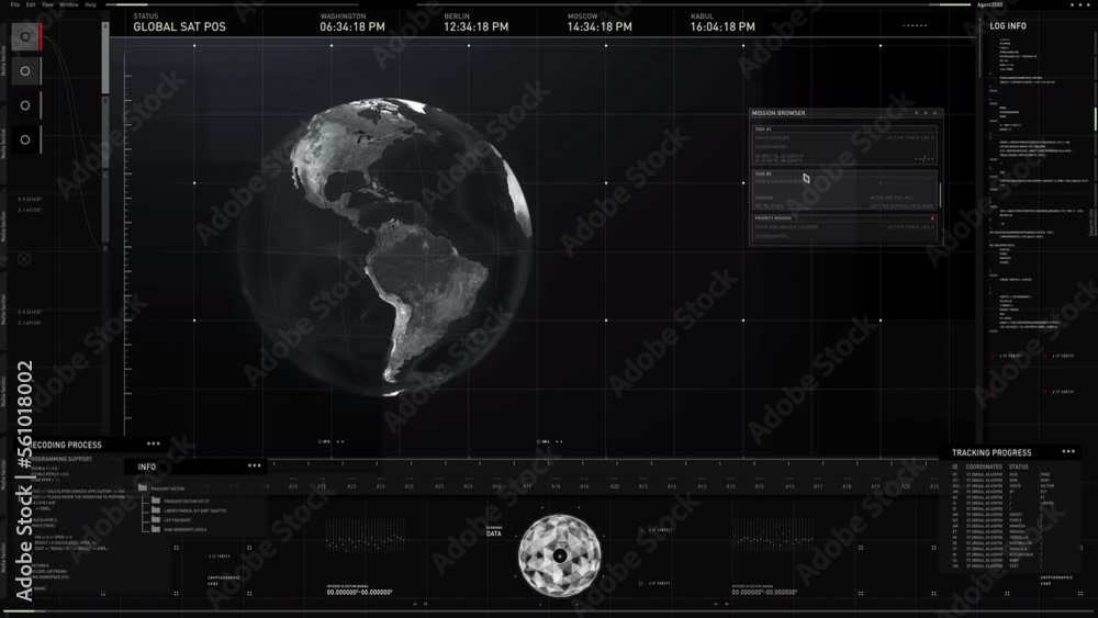 Computer Analysis Of Online Satellite Map Streaming Military Base ...