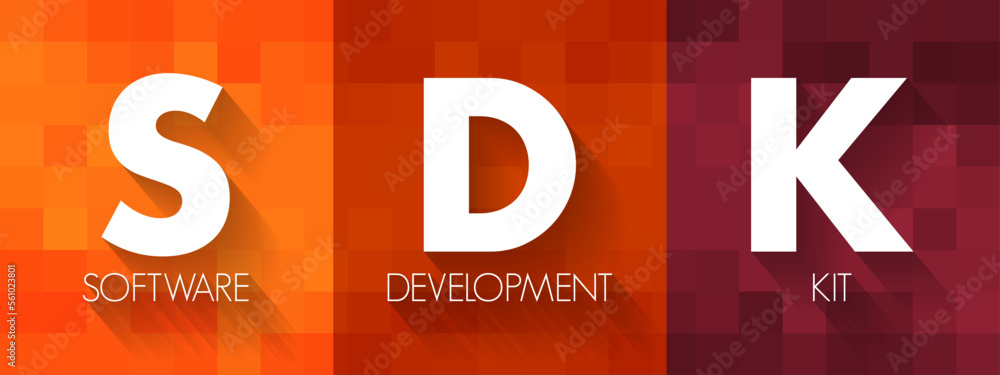 SDK - Software Development Kit is a collection of software development ...