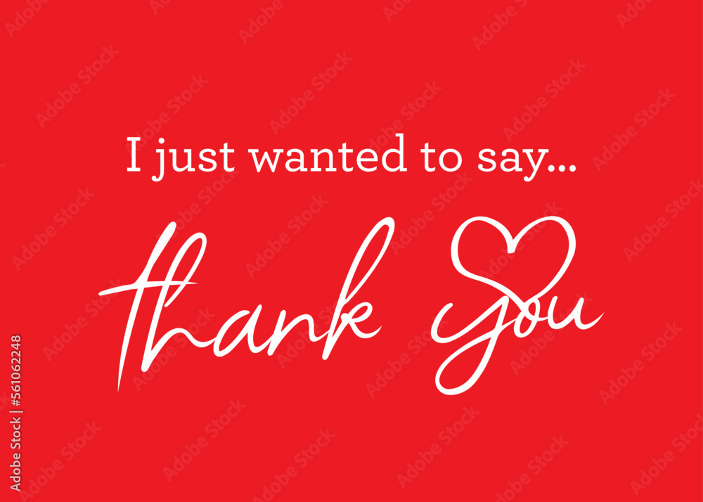 Thank you, i just wanted to say thank you letter vector file, easy to editable file. Stock ...