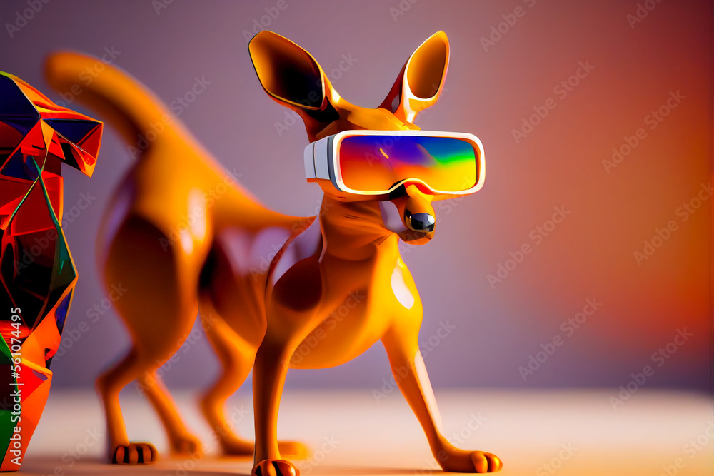 animals VR concept Stock Illustration | Adobe Stock