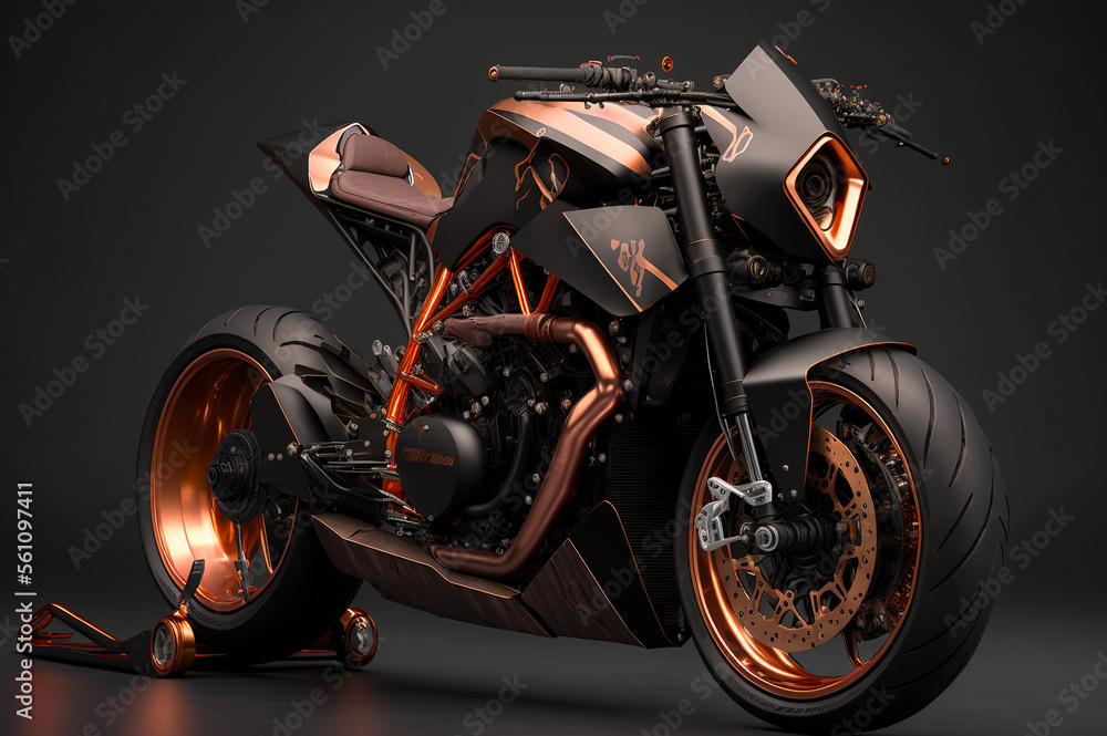 Ultimate custom Cafe Fighter, Cafe Racer Motorcycle. Created by ...