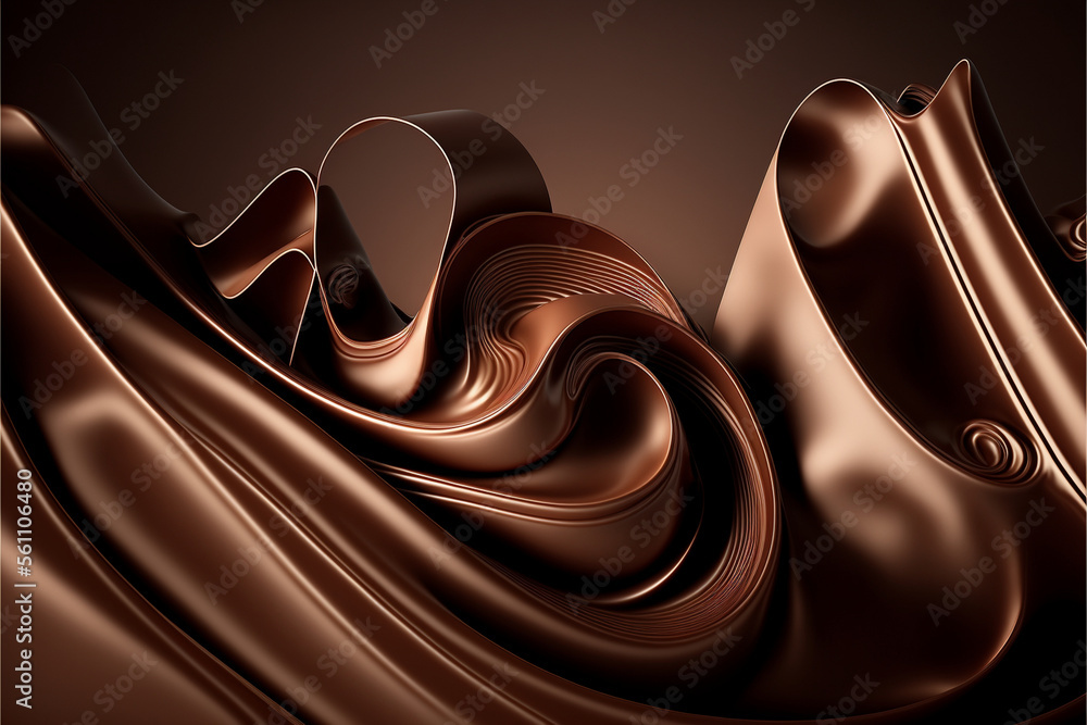 Melted Chocolate Texture