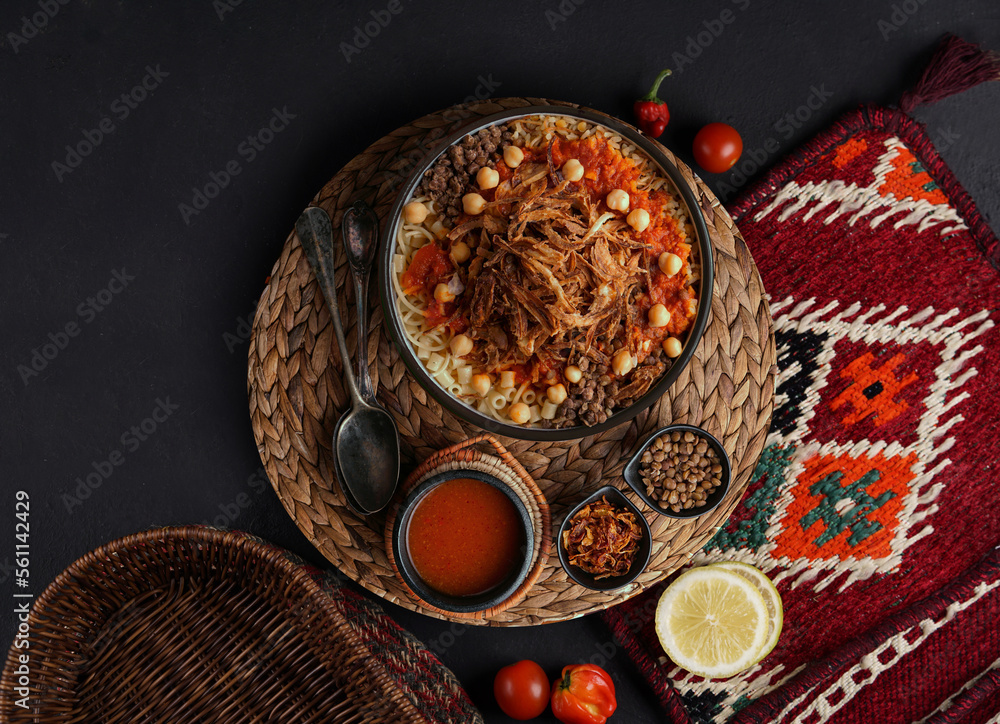Egyptian Koshary images, Traditional Egyptian food, Delicious Koshary ...