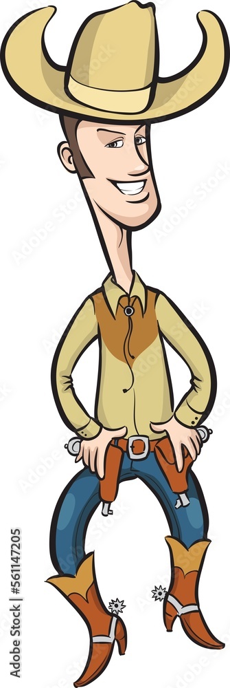 cartoon cowboy - PNG image with transparent background Stock ...