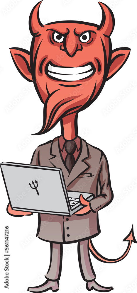 cartoon devil character - PNG image with transparent background Stock ...