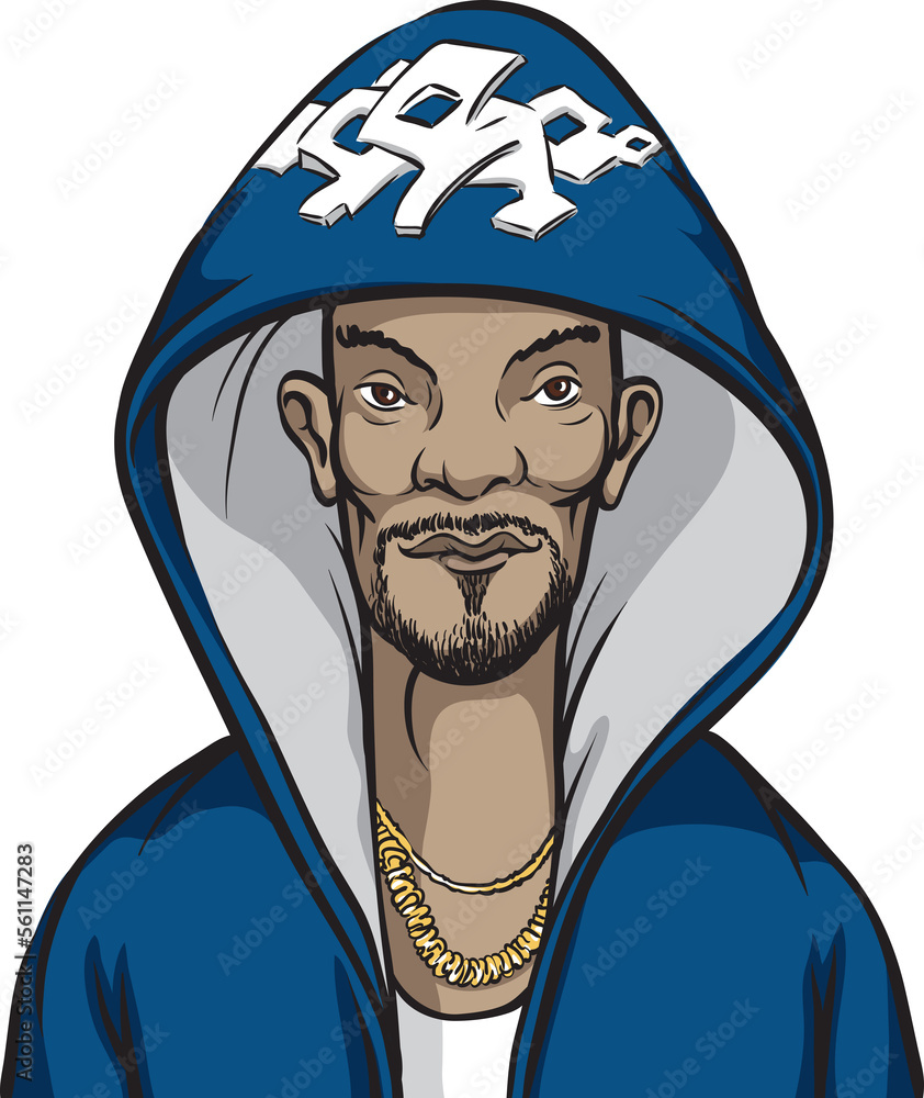 cartoon hip hop performer copy - PNG image with transparent background ...