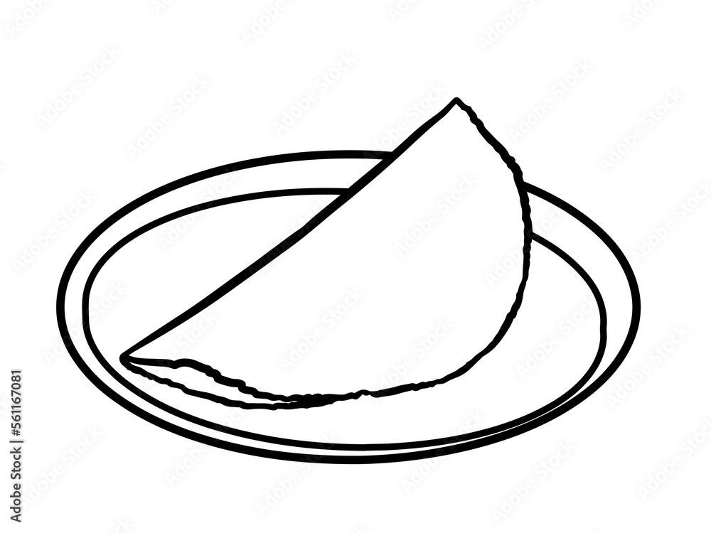 Tapioca on the plate. illustration isolated on transparent PNG ...