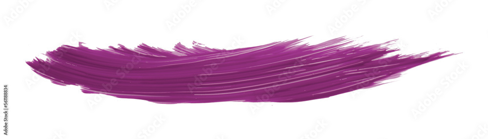 dark purple paintbrush isolated on transparent background purple brush ...