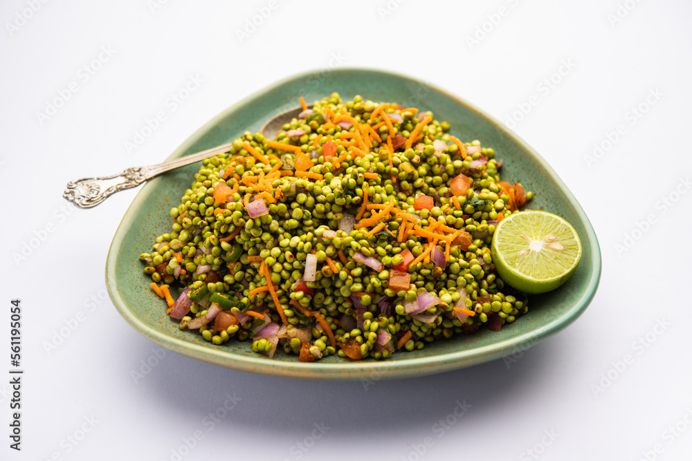 Hurda Ponkh Bhel made using Tender Jowar is a traditional savory snack ...