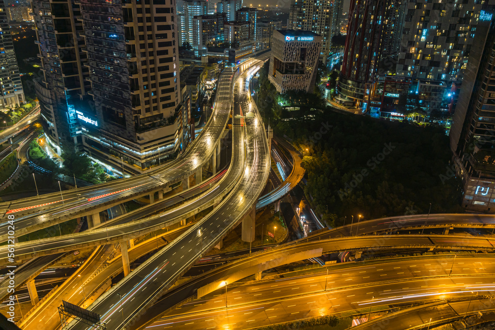 Timelapse footage of Dash Highway ( Damansara Shah Alam Elevated ...