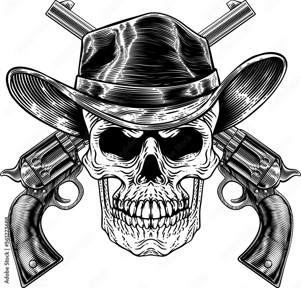 Grim Reaper With Guns