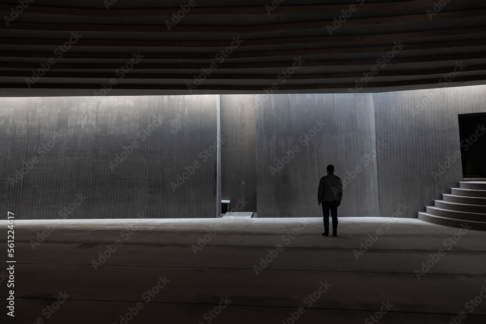 Islamic background photo. Man prays in the mosque. Stock Photo | Adobe ...