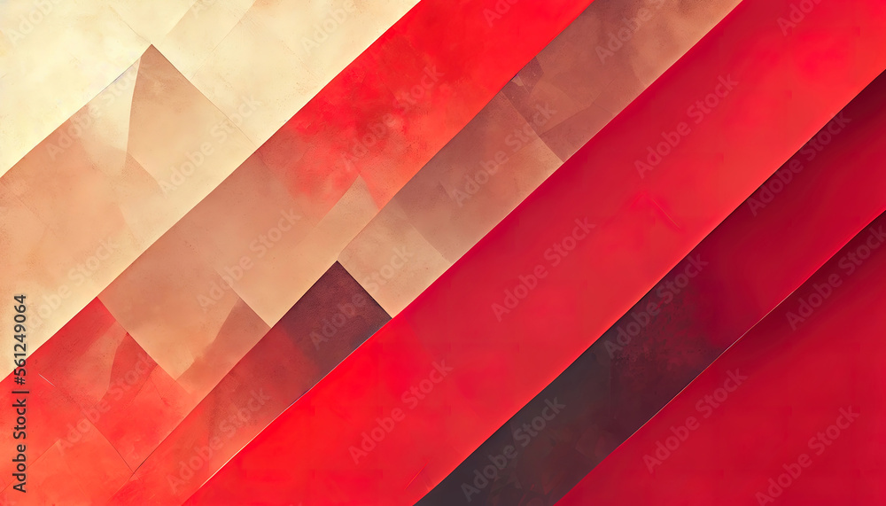 abstract red background with black grunge borders Stock Illustration ...