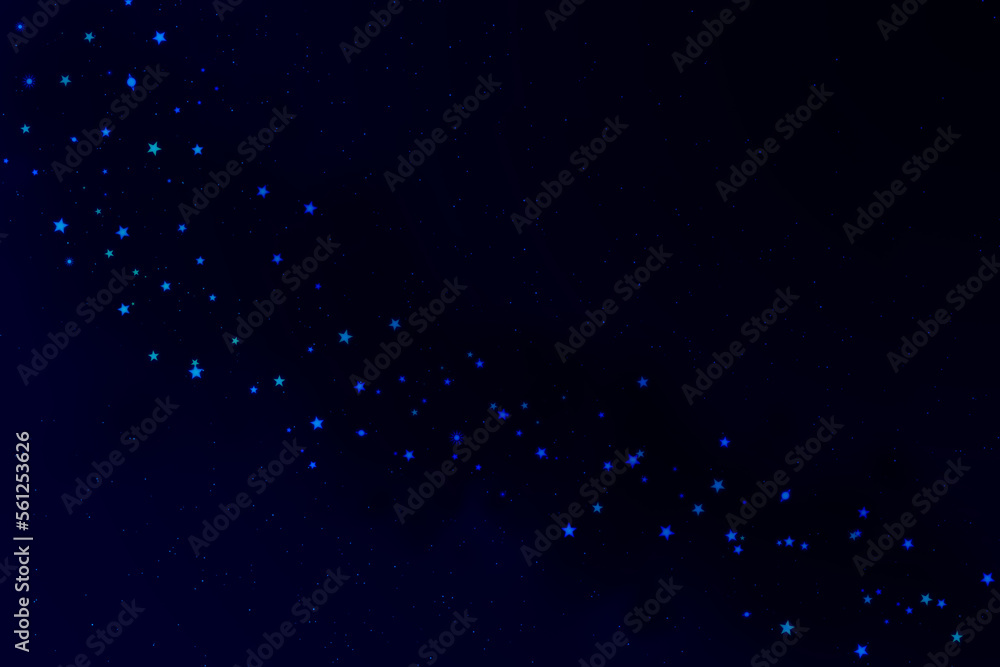 Cartoon Style Space Wallpaper with stars Stock Illustration | Adobe Stock