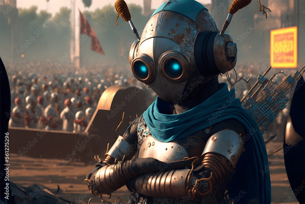 Get ready for a futuristic EDM festival featuring robot DJs. The ...