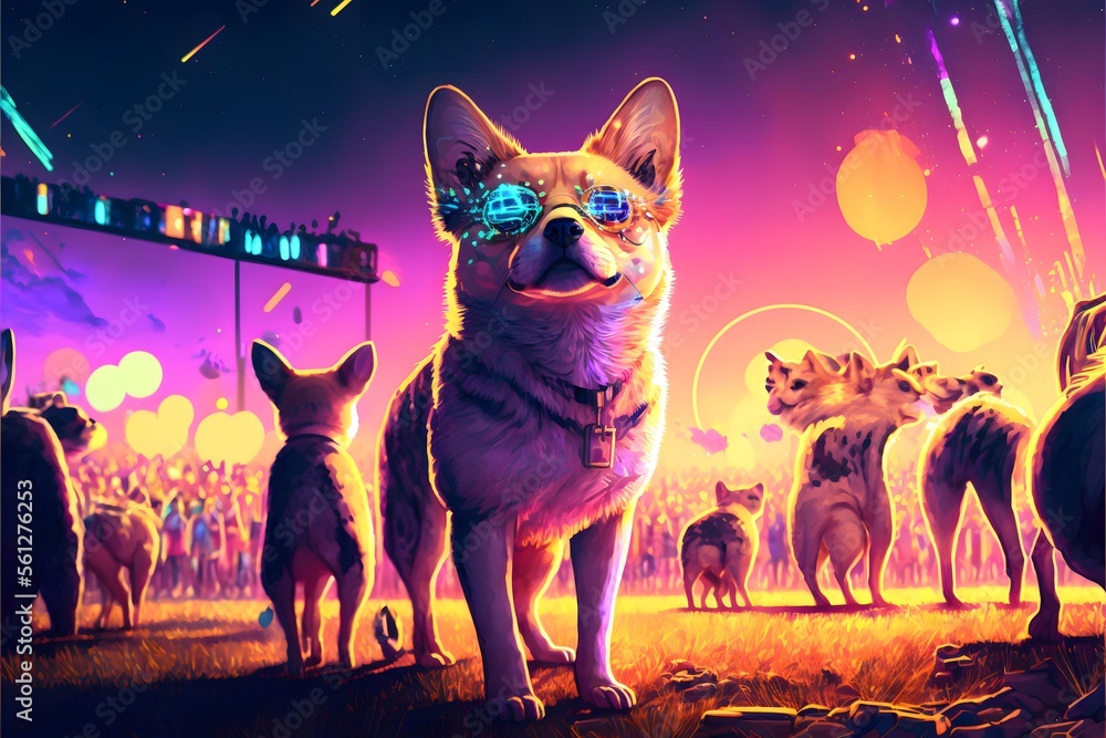 Get ready for a canine-themed EDM festival featuring dog DJs. The ...