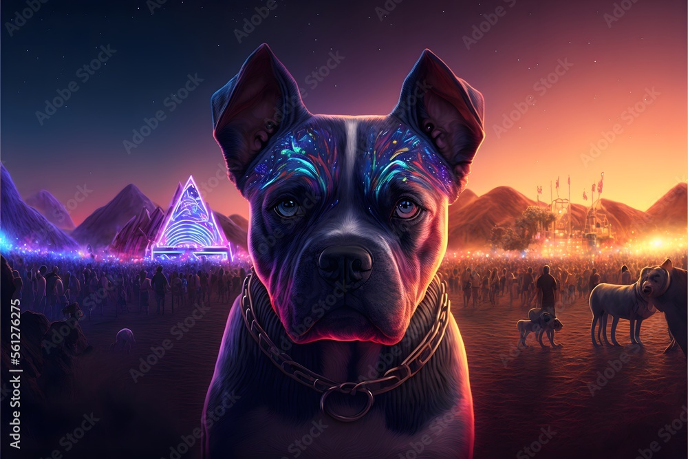Get ready for a canine-themed EDM festival featuring dog DJs. The ...