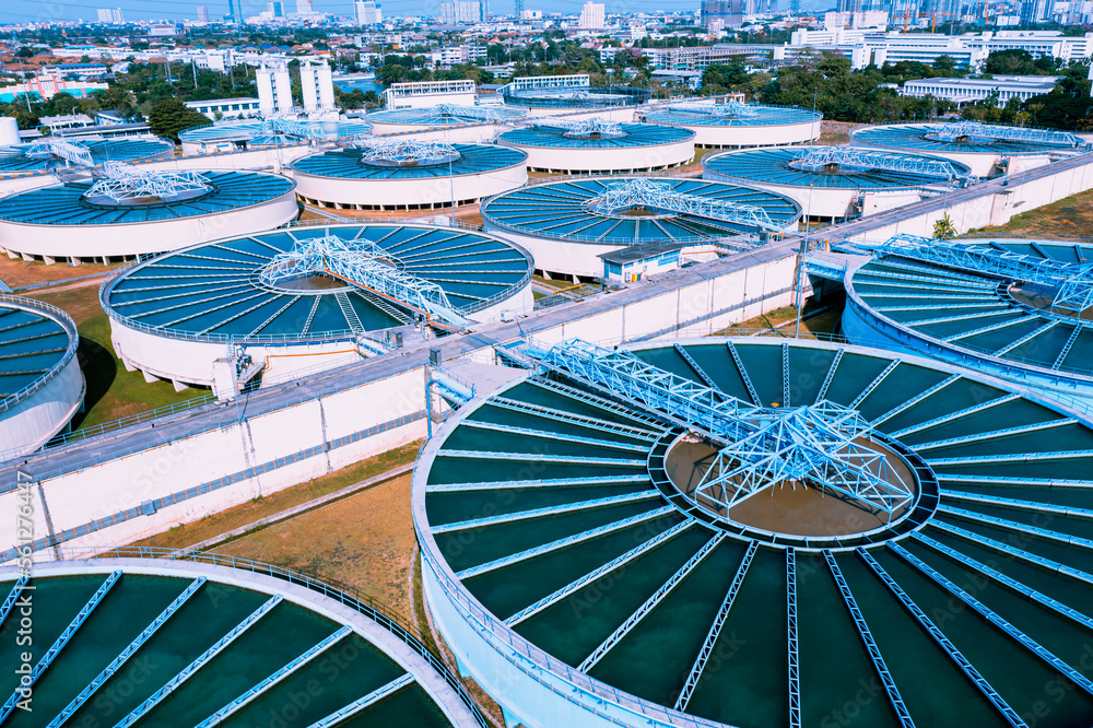 Aerial View Of Drinking Water Treatment Microbiology Of Drinking Water