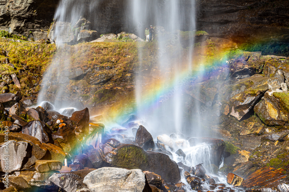 Colours of Manali in Himachal Pradesh India. Panoramic views of ...