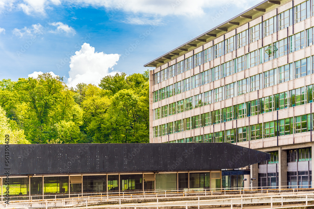 Foto de Palazzo Uffici Olivetti, office building built in 1960s in ...