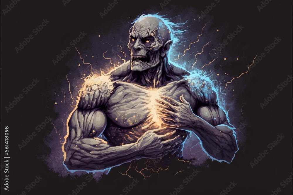 The undead ripped the chest to release the evil power inside. The ...