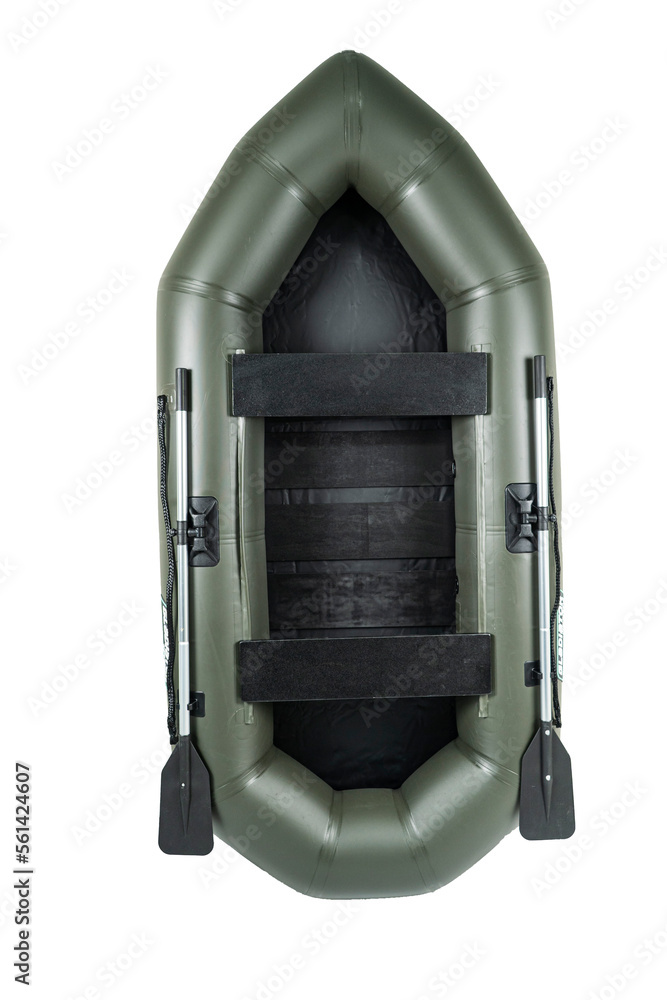 Inflatable pvc, khaki in color, with a deck plywood mahogany transom ...