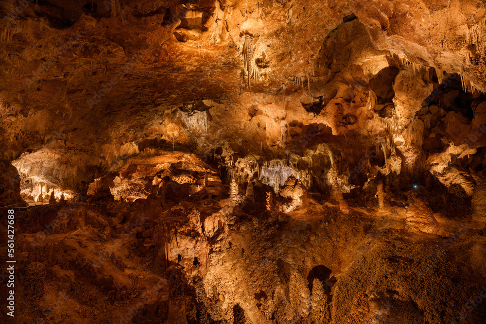 Underground worlds of Carlsbad Caverns Stock Photo | Adobe Stock