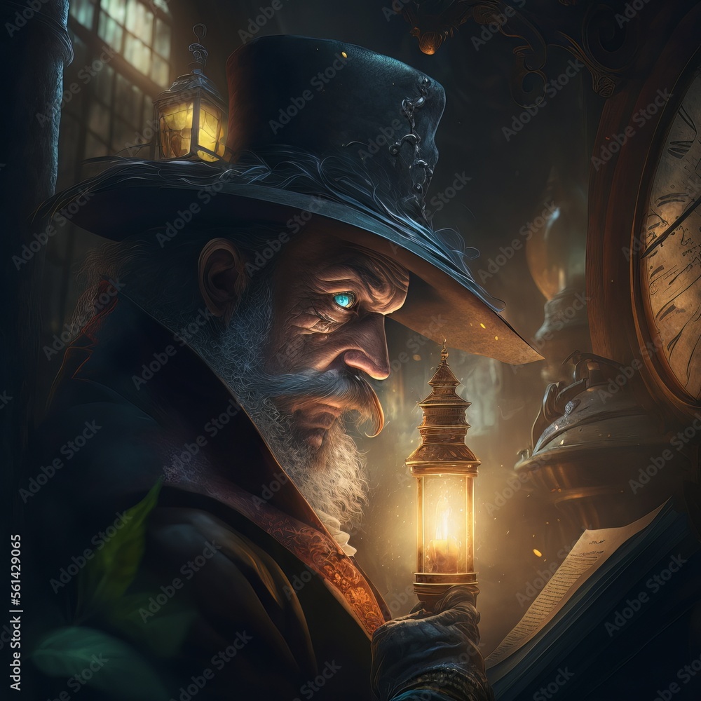 Villainous Fantasy Villain Character in a Magical and Creative ...