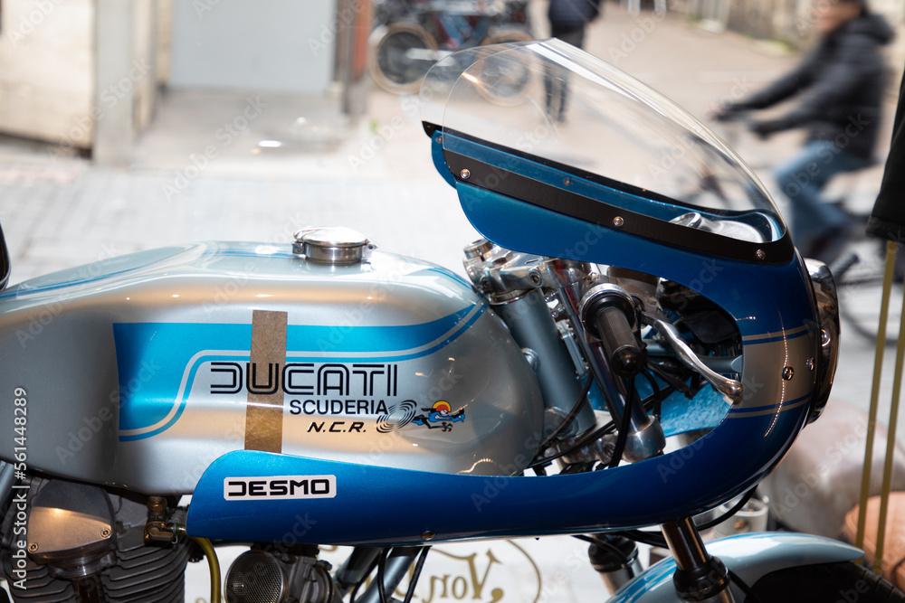 Ducati scuderia ncr race motorcycle vintage cafe racer style racing ...