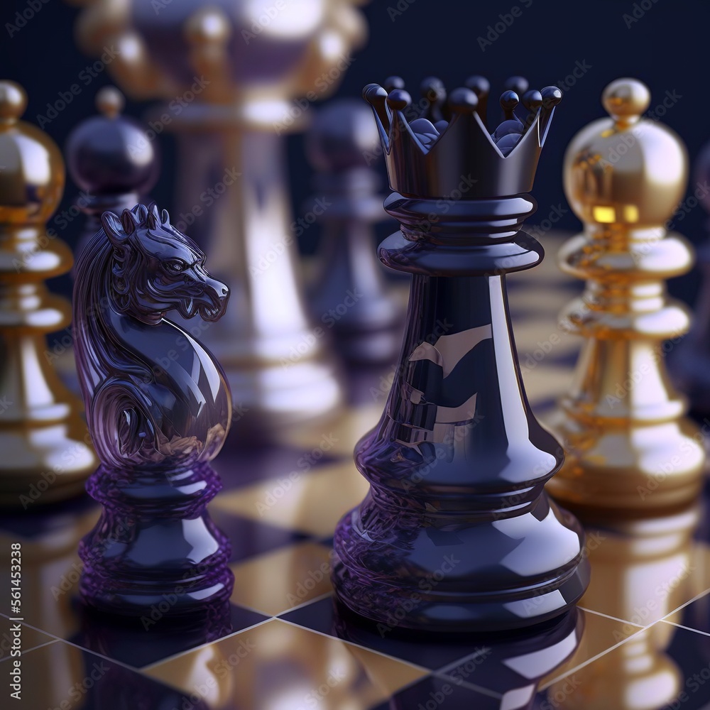 chess, king, game, isolated, black, pepper, strategy, wood, white, salt ...