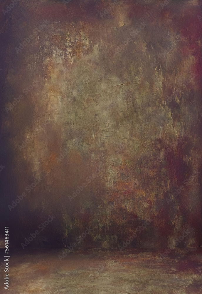 Old master portrait background oil painting texture photography studio ...