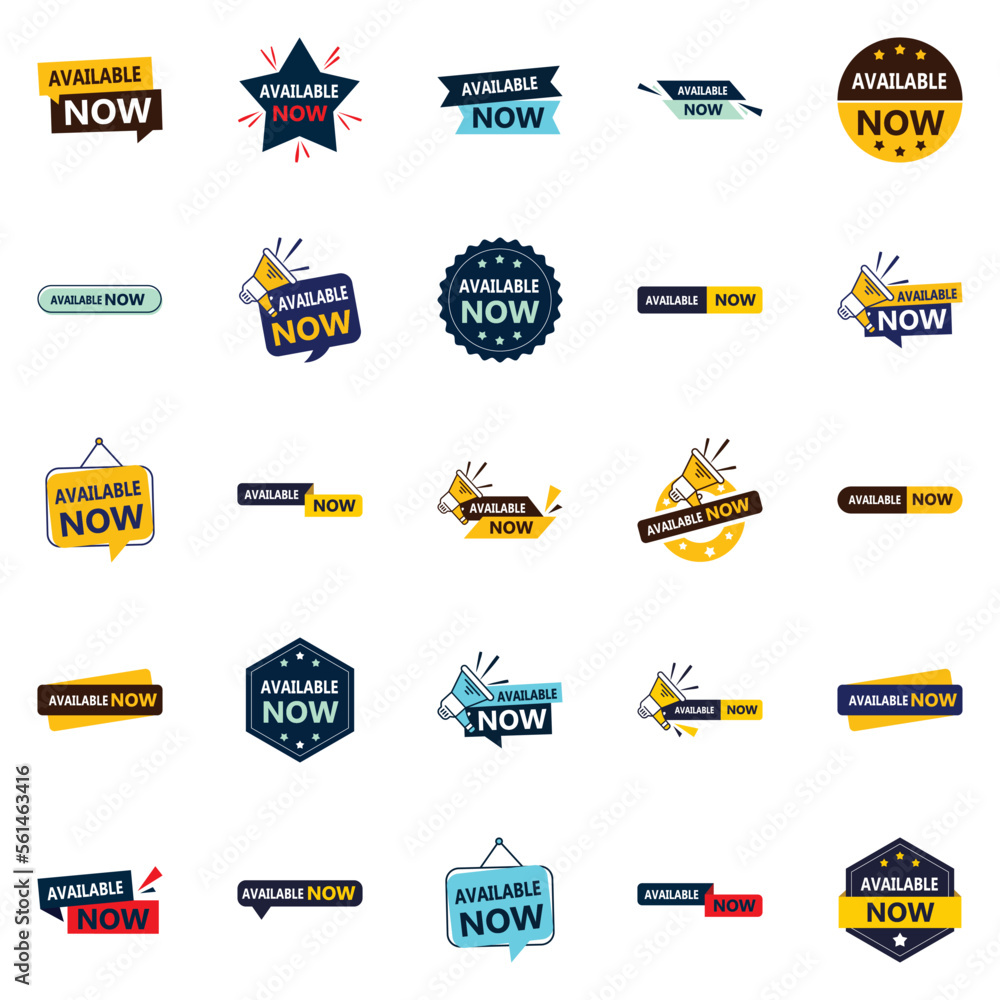 Available Now 25 Vector Banners for Compelling Brand Identity Stock ...