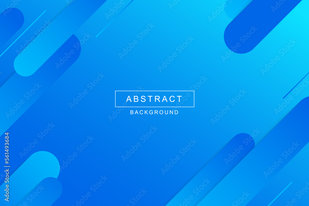 Abstact blue geometric background Stock Vector | Adobe Stock
