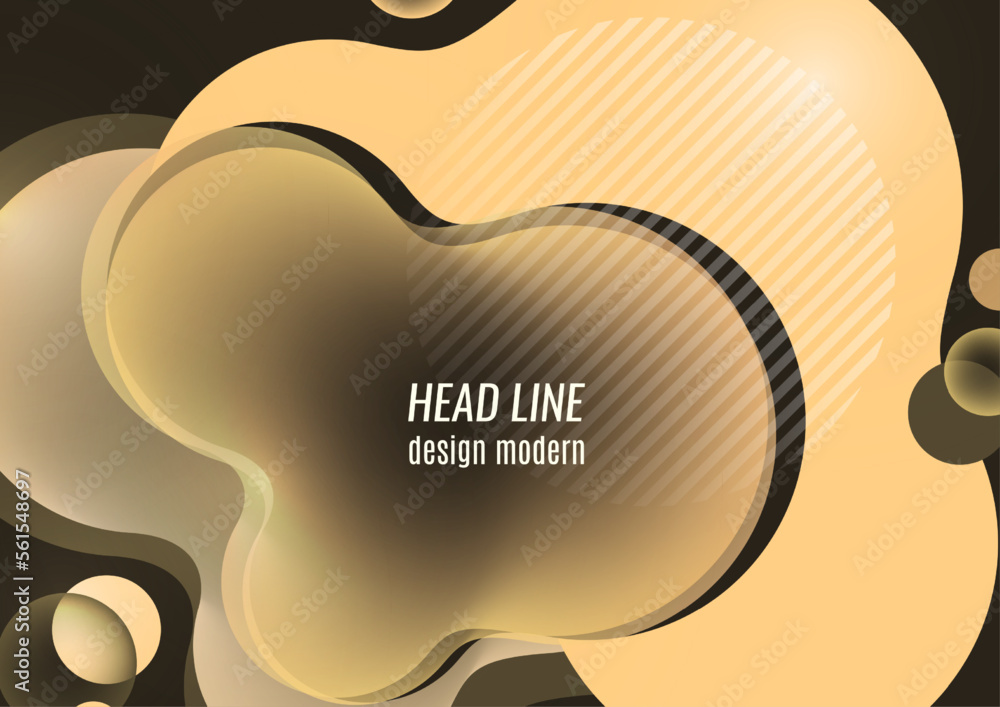 Abstract transparent overlay shapes. Wavy shapes, smooth fluid gradient ...