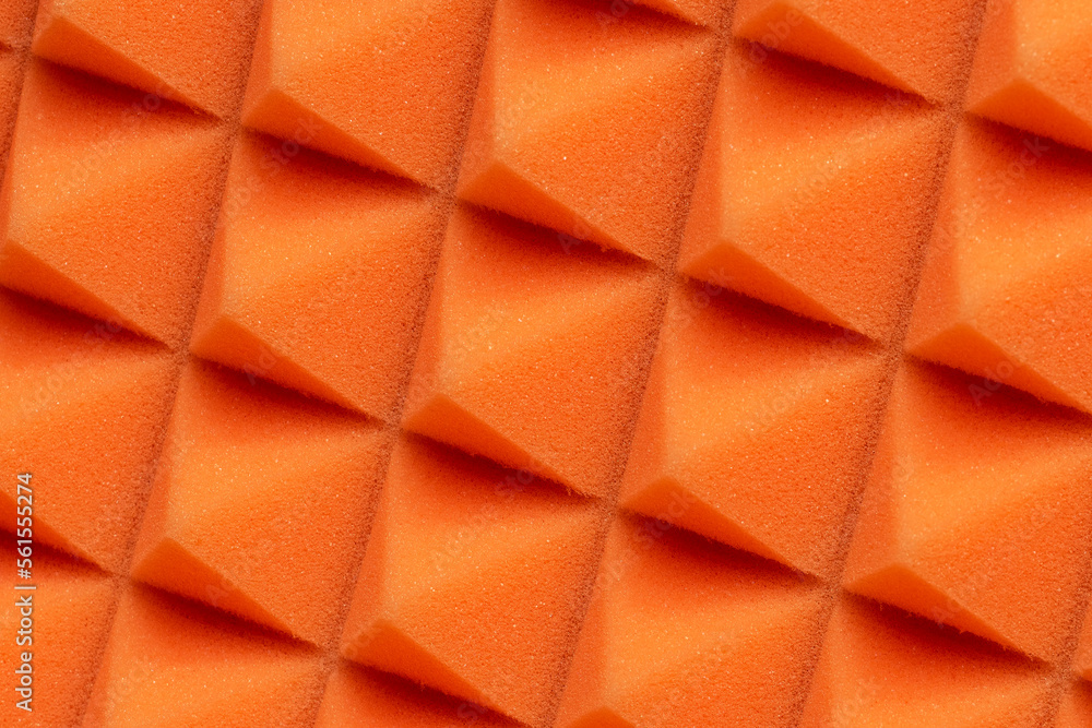Acoustic foam texture. Wall soundproofing insulation panel Stock Photo ...