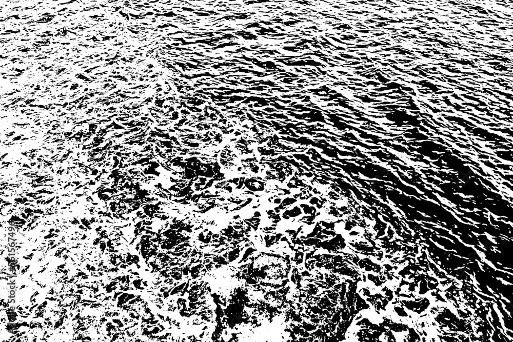 Bubble ripples of liquid shiny surface. Rippled reflect foamy abyss ...