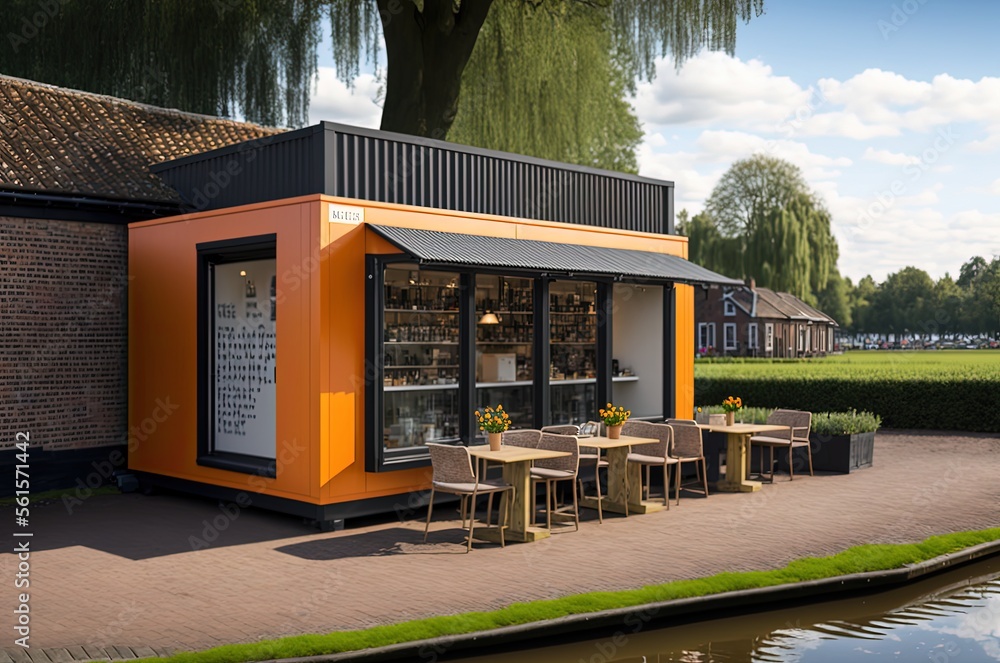 container sustainability and recycle , container box remake as ...