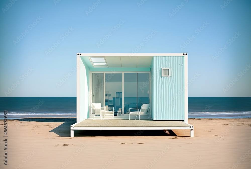 concept of sustainability and recycle , container box remake as ...