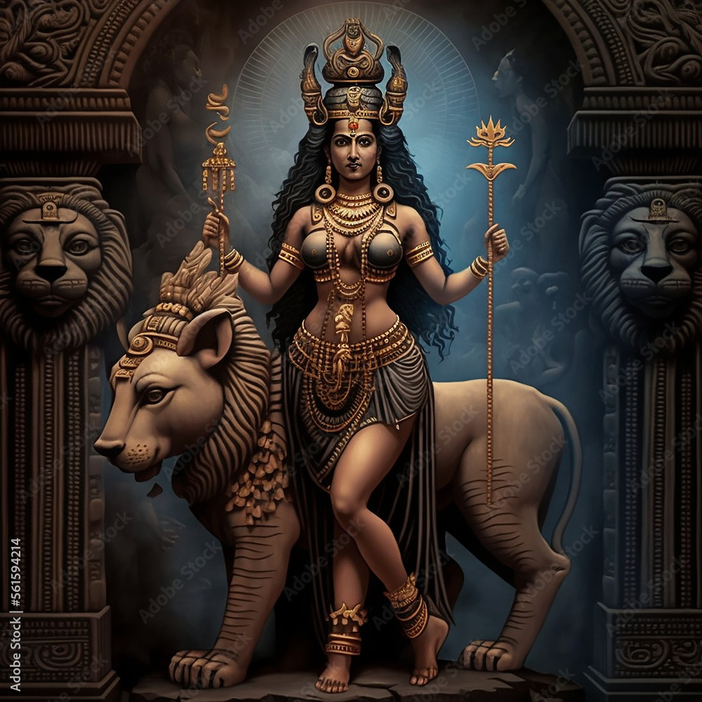 Ancient Sumerian mythology. Inanna,ancient Sumerian mythological goddess. Created with ...