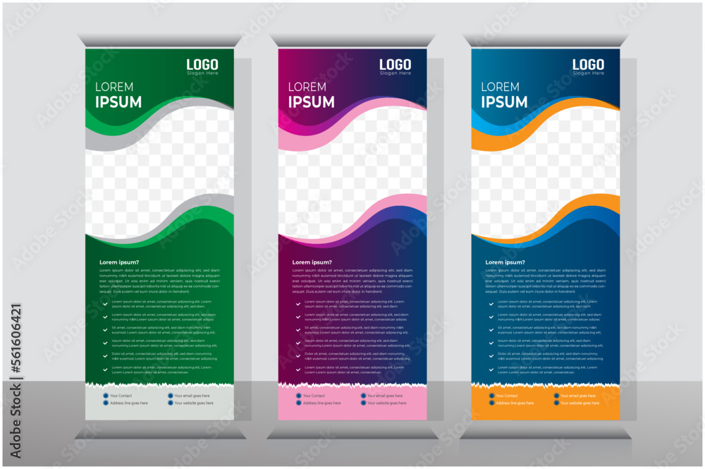 X banner, X stand banner design, Stock Vector | Adobe Stock