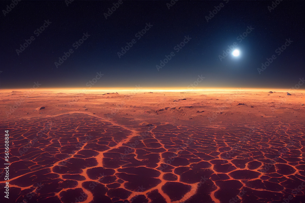 Mars Planet Surface Wallpaper