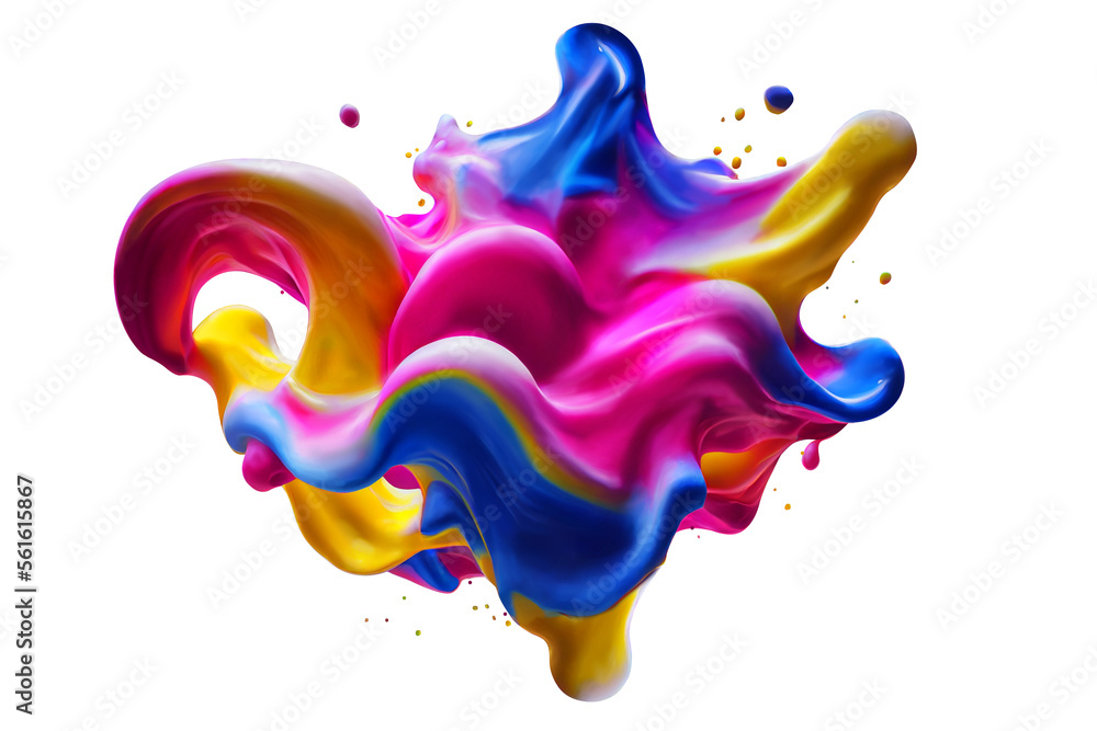 Liquid Color design background, Gradient colorful abstract background ...