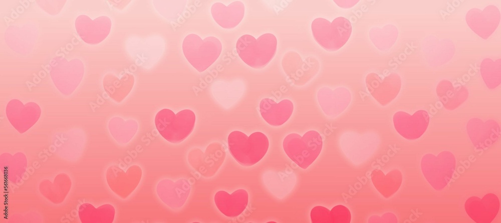 Heart background for love messages Stock Illustration | Adobe Stock