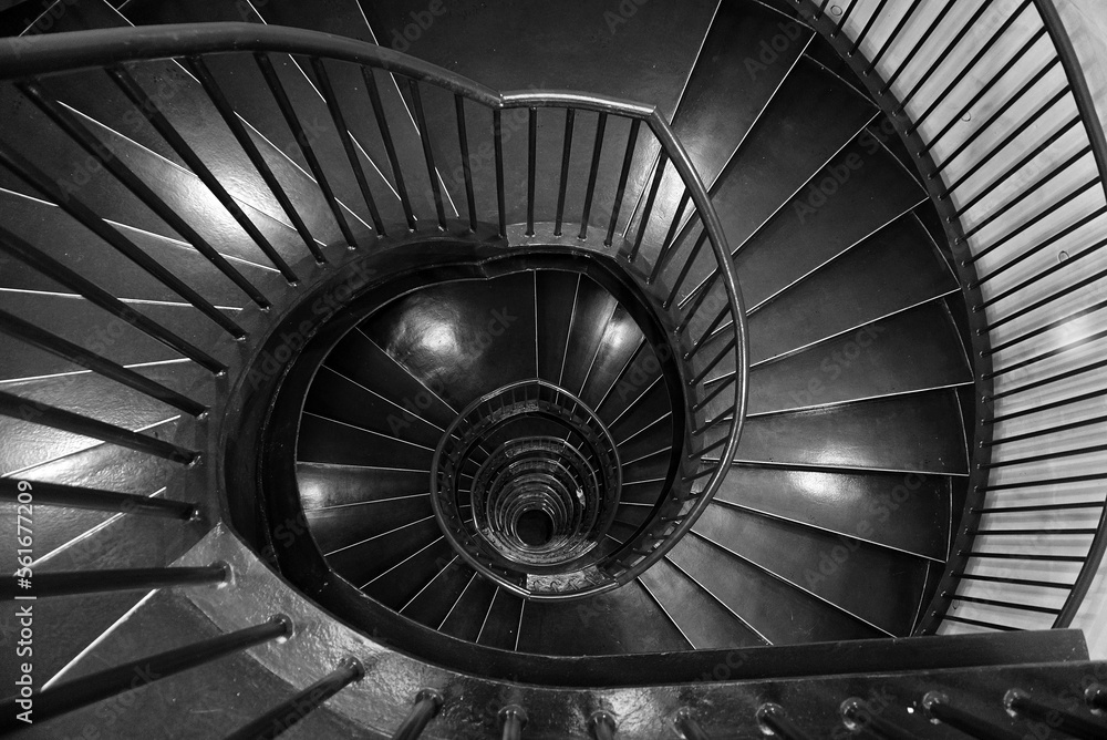 Escalera circular Stock Photo | Adobe Stock